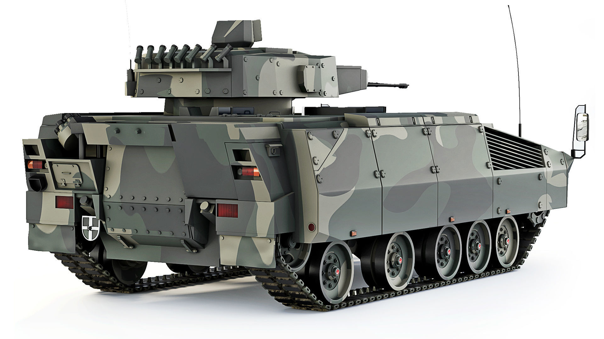 Puma A IFV 2009 3D model | CGTrader