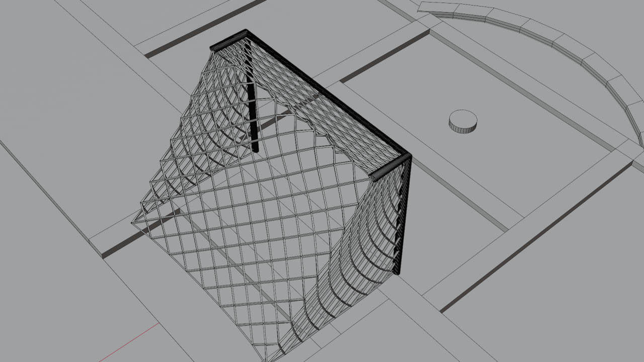 American Mini football field 3d model 3D model | CGTrader