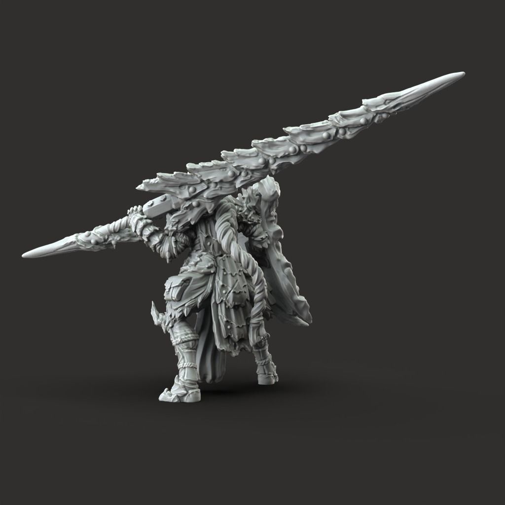 Lance - 3D Printable TTRPG - PRESUPPORTED - 32mm Scale 3D model 3D ...