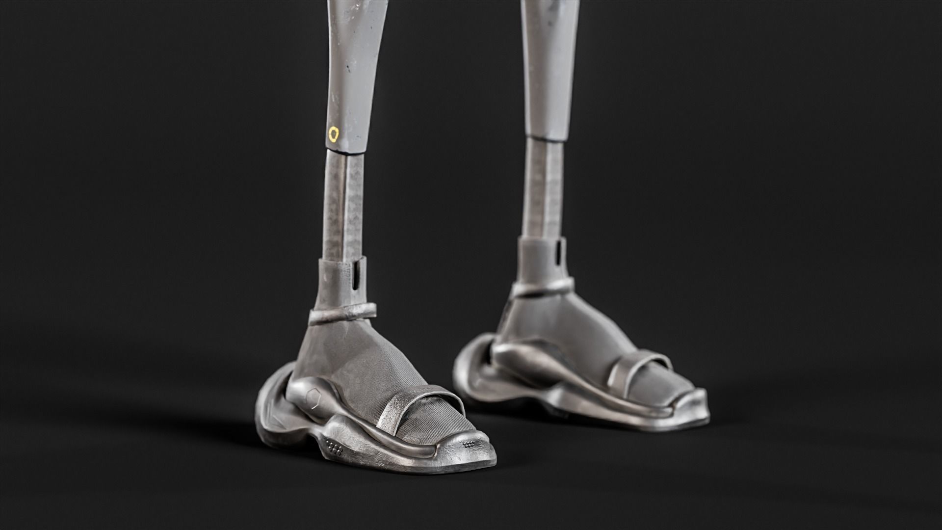 Urban Android - Cyberpunk Robot free 3D model | CGTrader