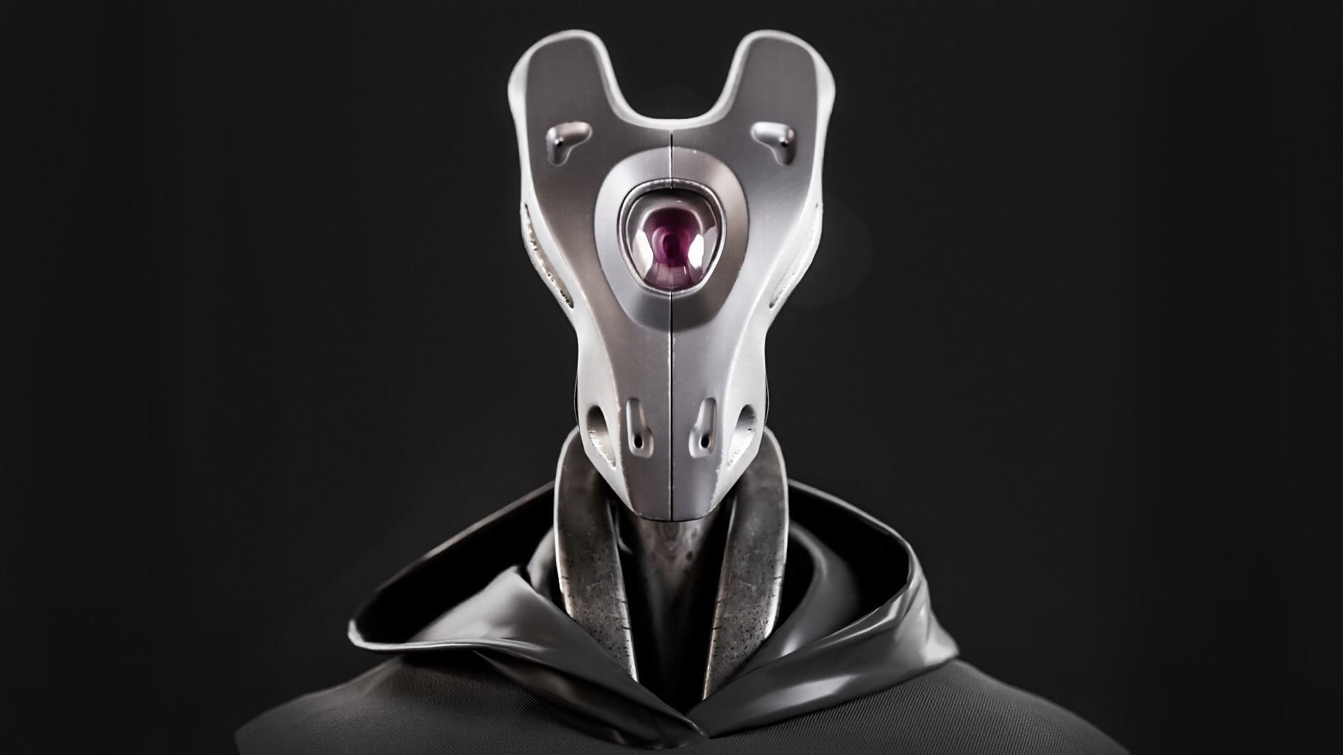 Urban Android - Cyberpunk Robot free 3D model | CGTrader