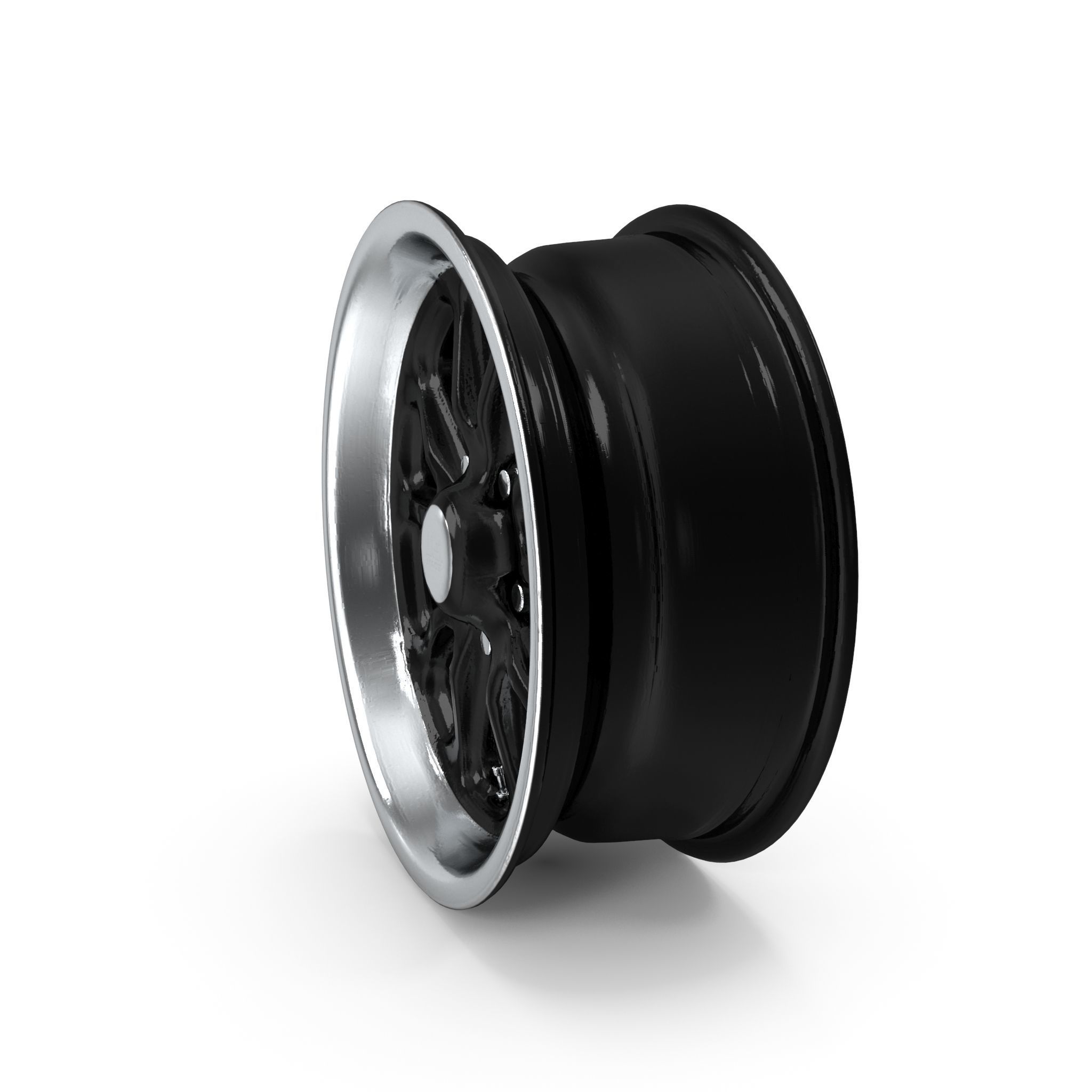 US Mags Rambler Wheel Gloss Black 3D model | CGTrader
