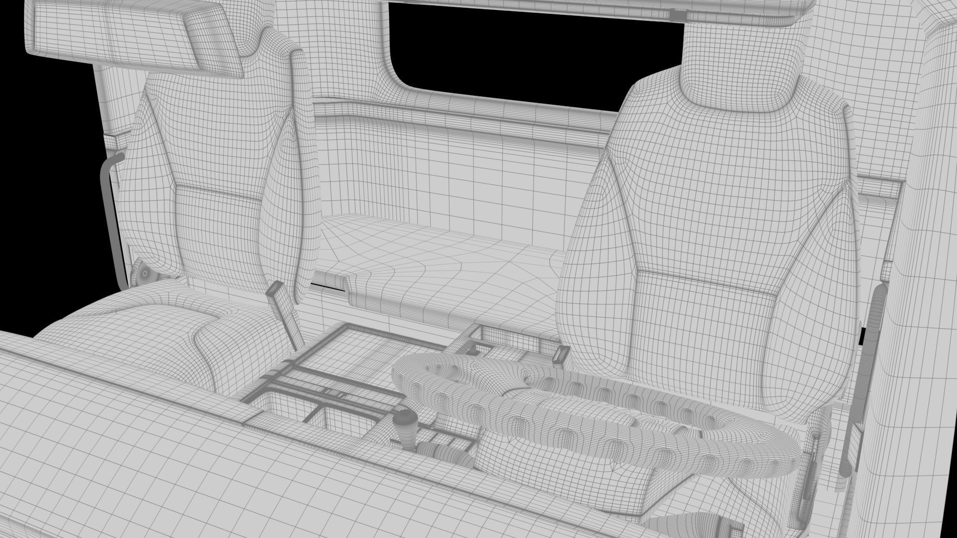 ISUZU DECA-GXZ360 INTERIOR 3D model | CGTrader