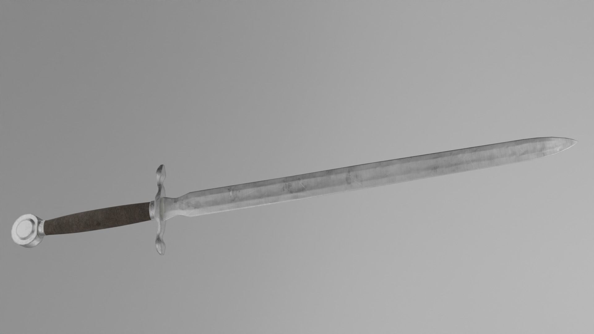 Medieval Simple Sword free VR / AR / low-poly 3D model | CGTrader