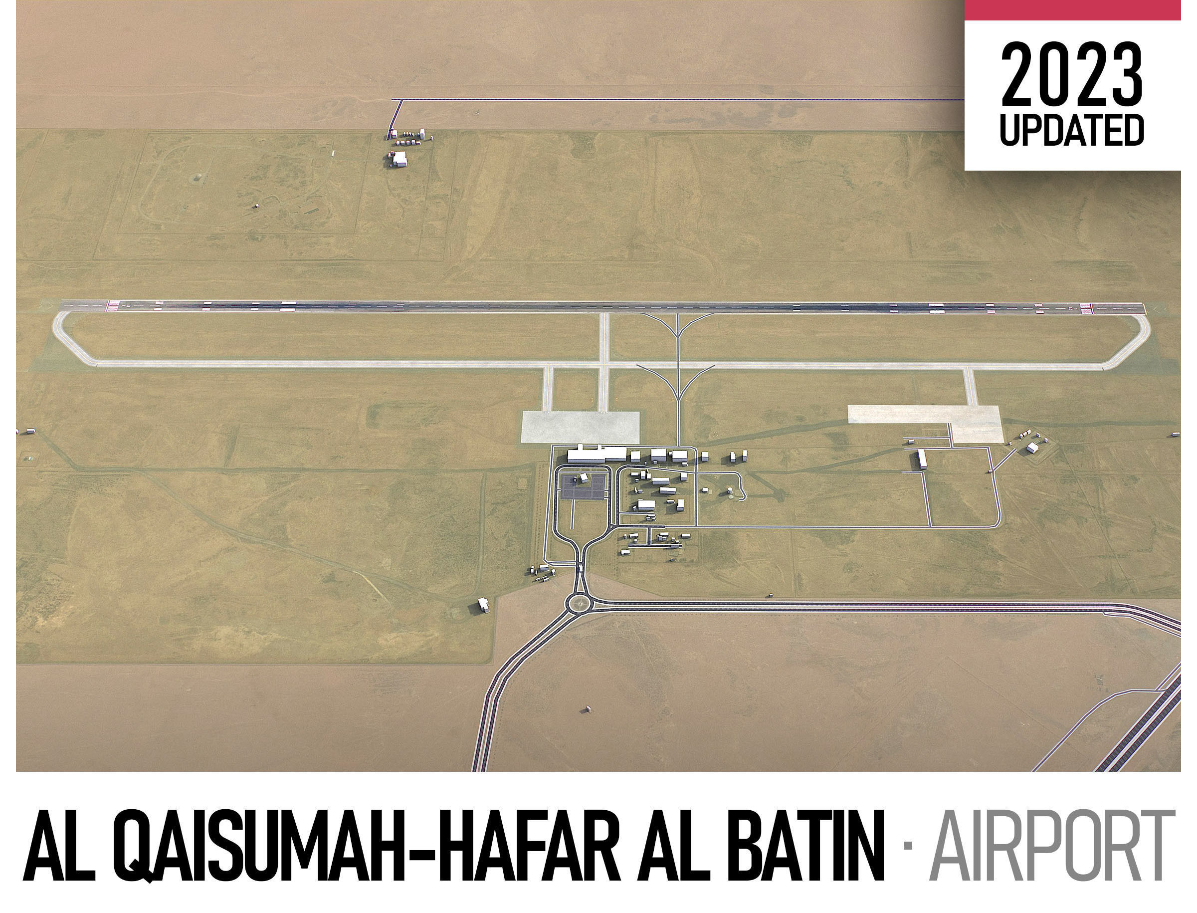 3D model Hafar Al Batin Airport VR / AR / low-poly | CGTrader