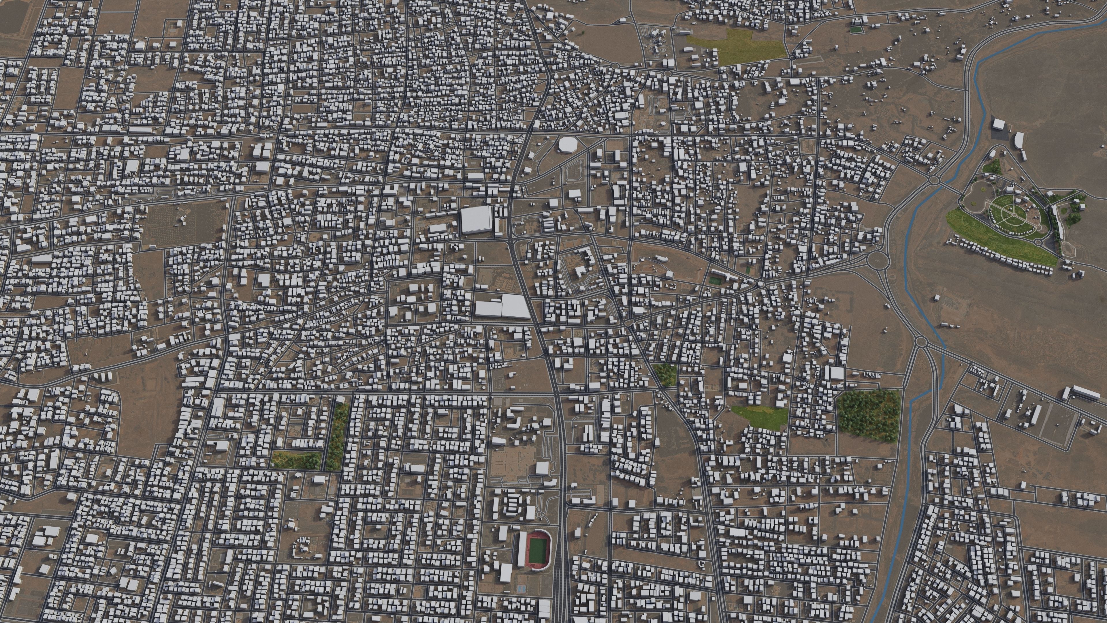 3D model Hail - 3D City VR / AR / low-poly | CGTrader