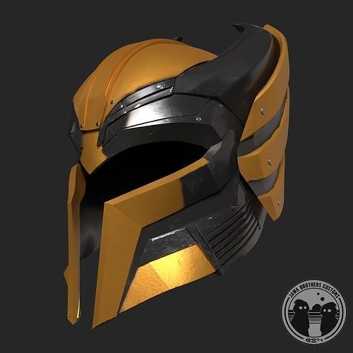 Armored Wolverine Helmet 3D model 3D printable | CGTrader