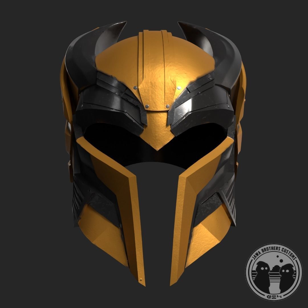 Armored Wolverine Helmet 3D model 3D printable | CGTrader