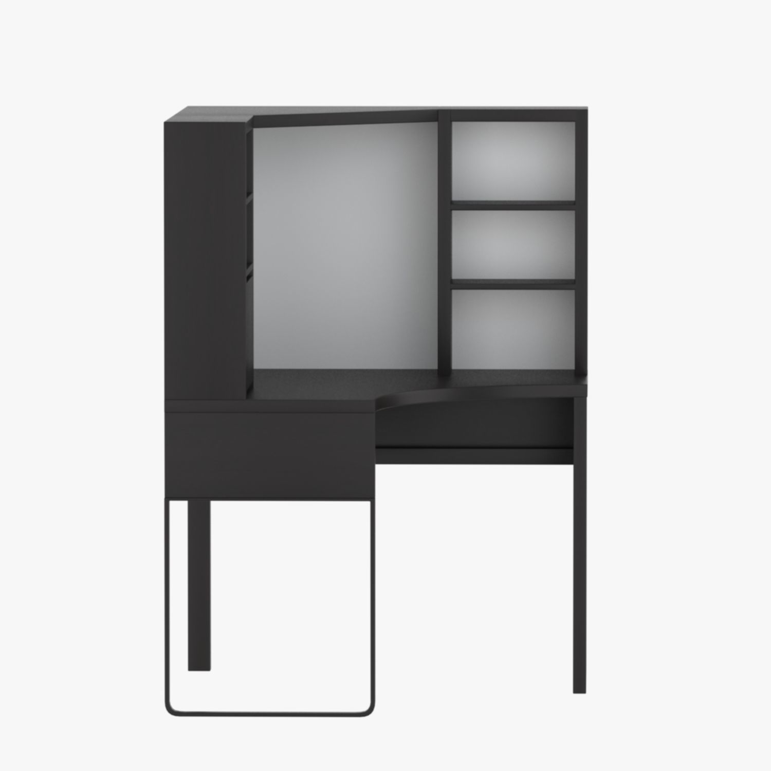Ikea Micke corner workstation 3D model | CGTrader
