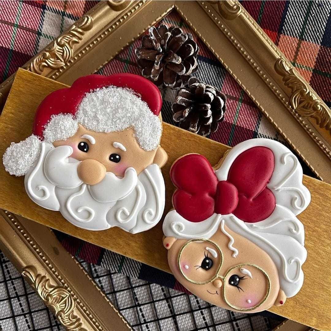 Santa Claus and Mama Claus Cutter 3D model 3D printable | CGTrader