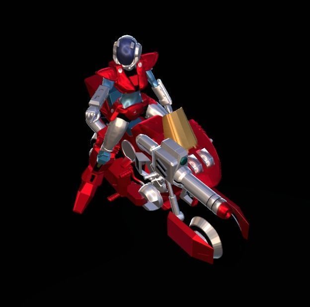 PILOT WITH FAMALE TACTICAL ARMOR CVR 3F CYCLONE VR -38 3D model | CGTrader