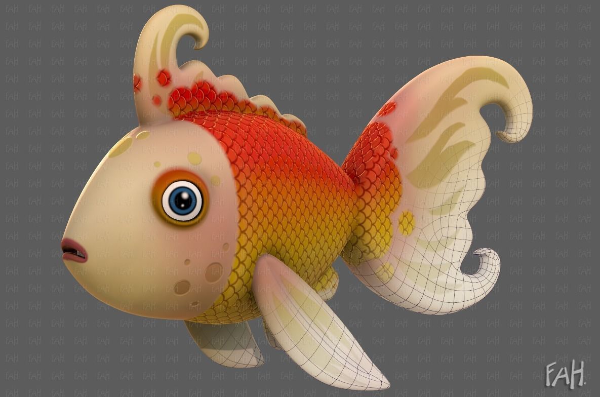 3D model Fish V11 VR / AR / low-poly | CGTrader