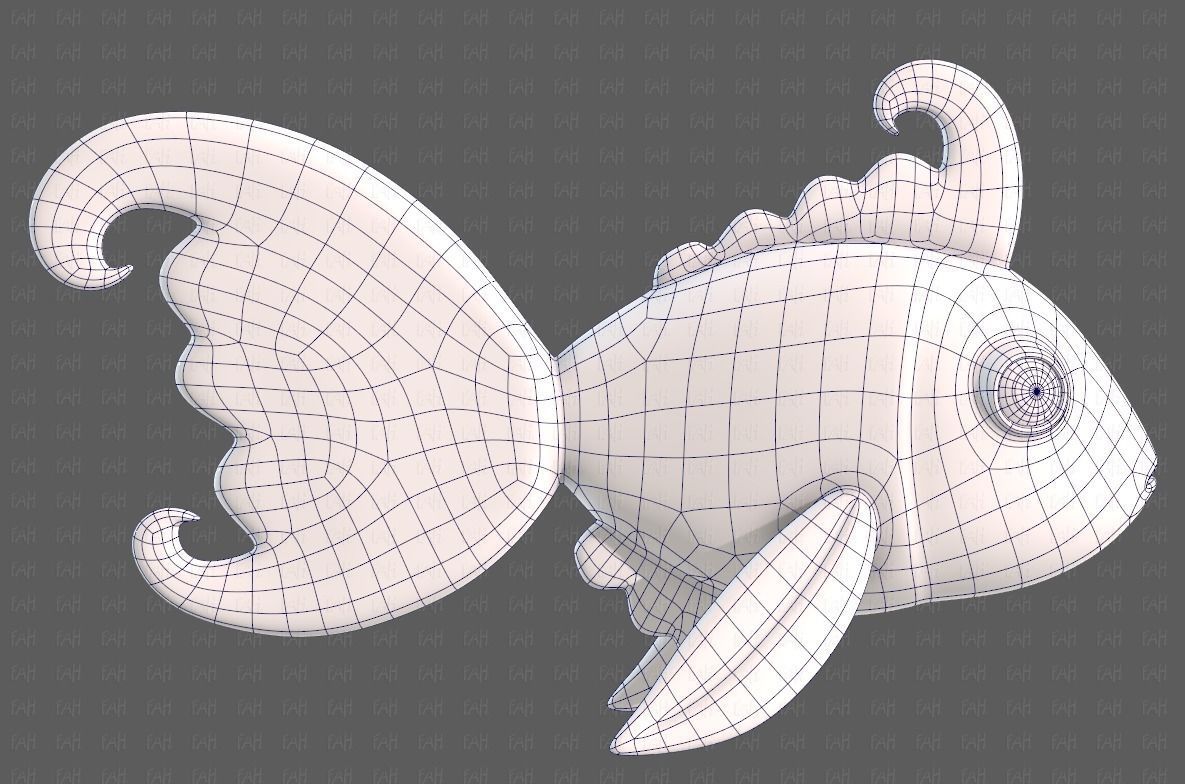 3D model Fish V11 VR / AR / low-poly | CGTrader