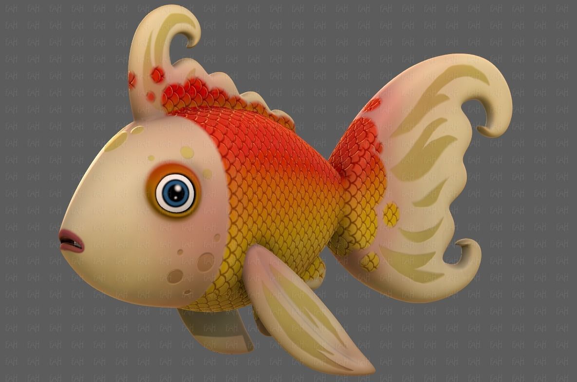 3D model Fish V11 VR / AR / low-poly | CGTrader