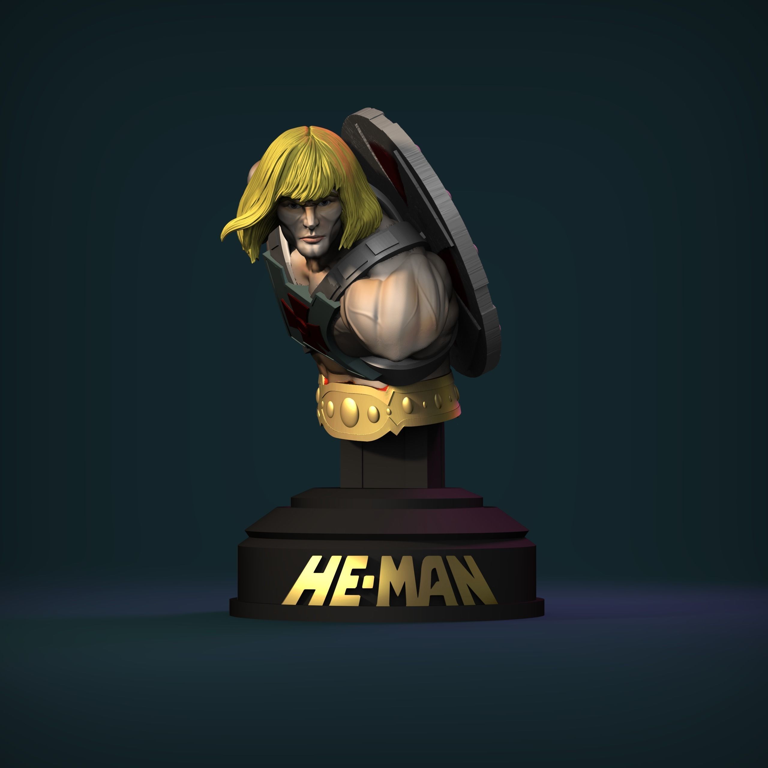 He-Man from MOTU 3d printing STL files by ARK 3D model 3D printable ...