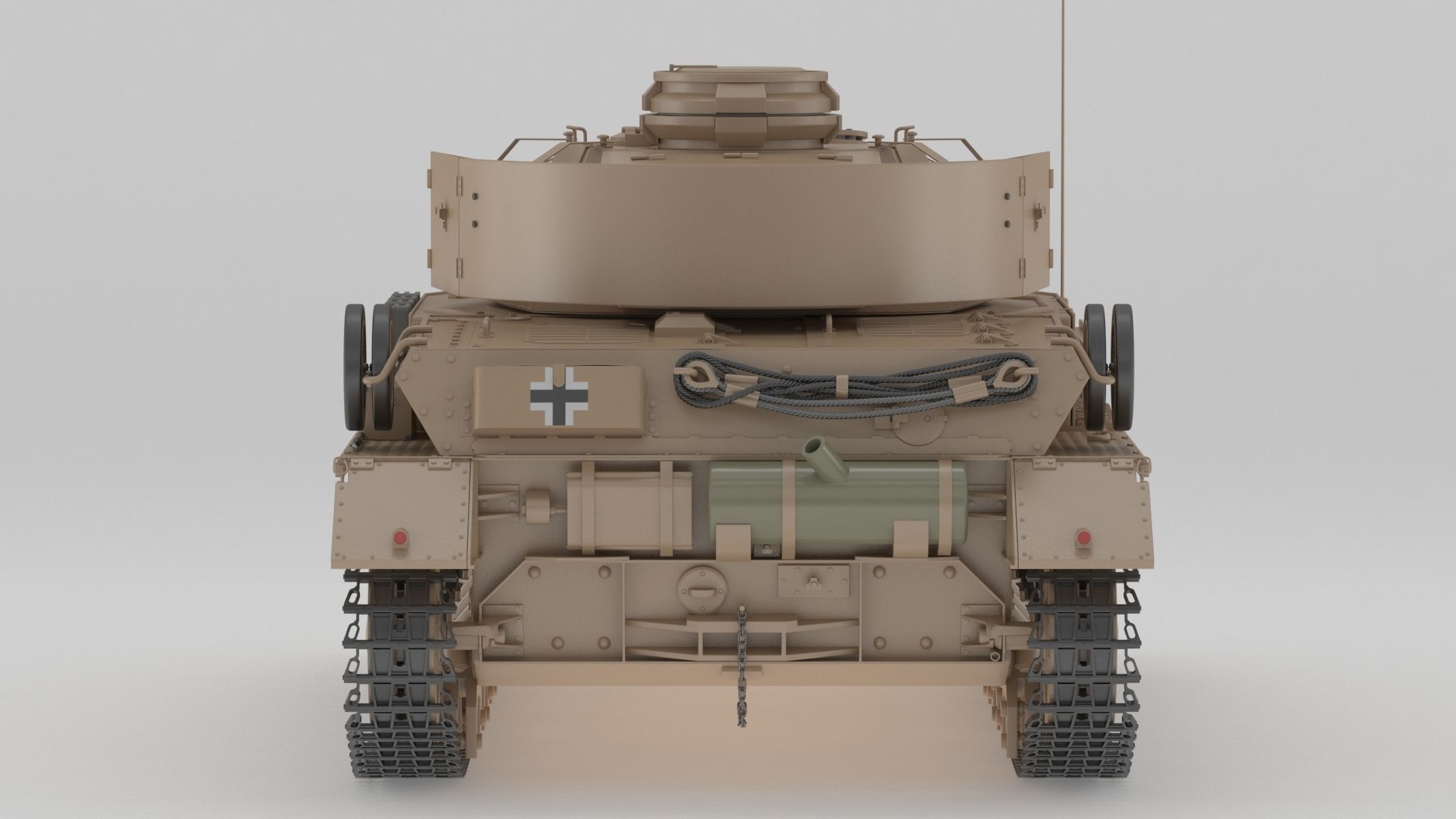 Panzer IV Tank 3D model | CGTrader