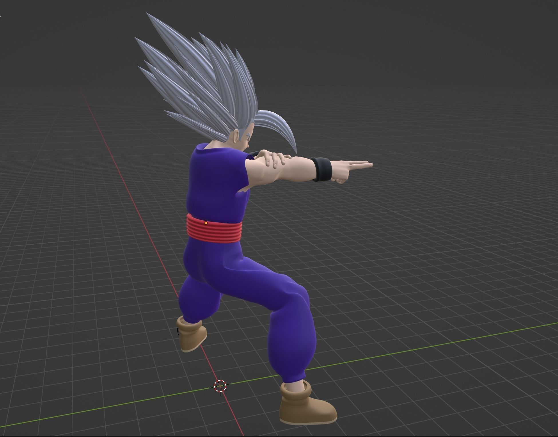 3D model Gohan Beast - DragonBall Super VR / AR / low-poly | CGTrader