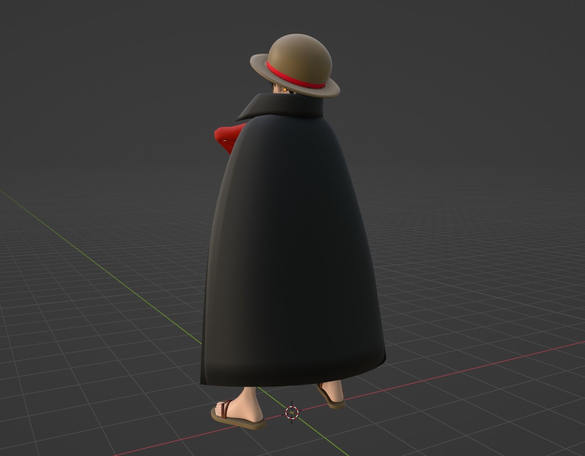 3D model Monkey D Luffy - One Piece VR / AR / low-poly | CGTrader