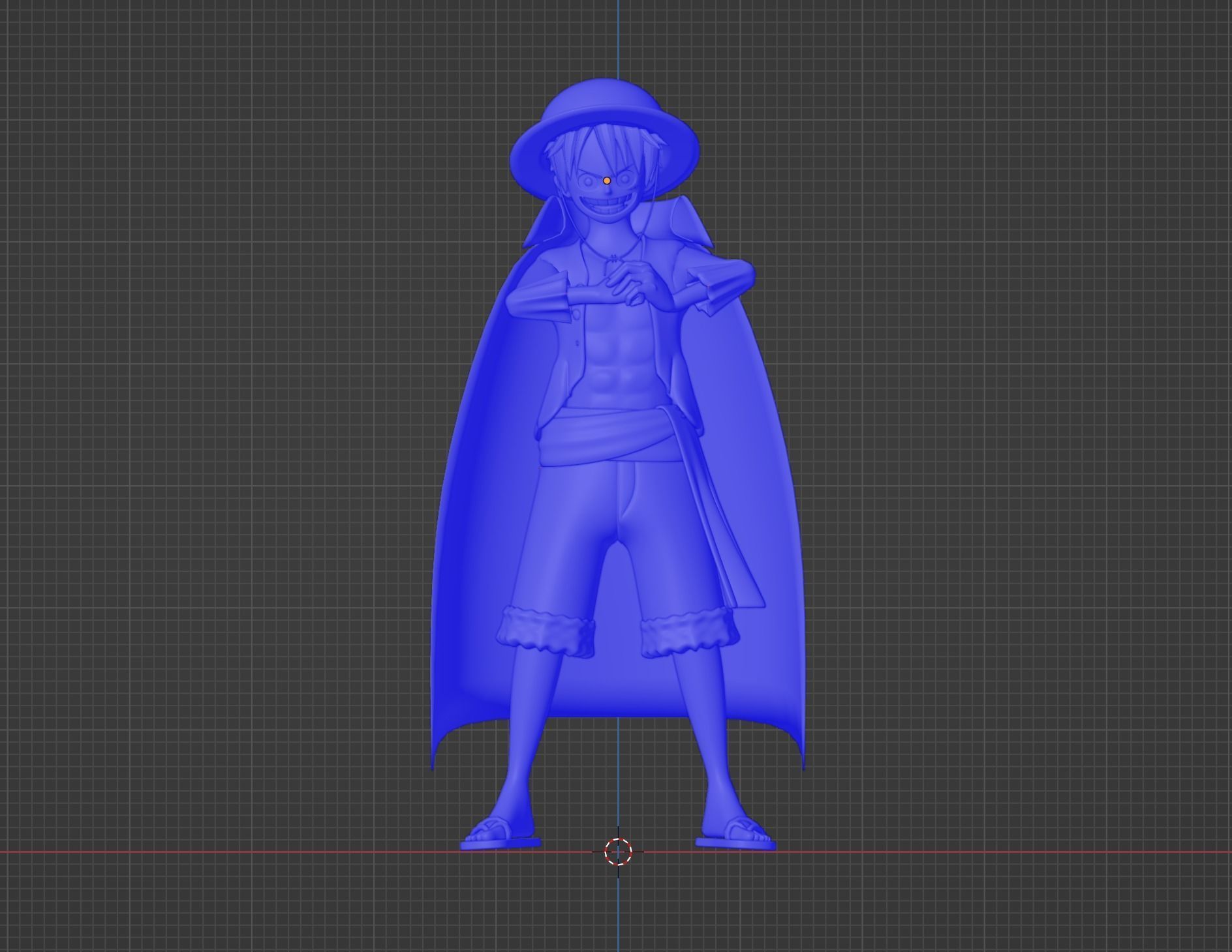 3D model Monkey D Luffy - One Piece VR / AR / low-poly | CGTrader