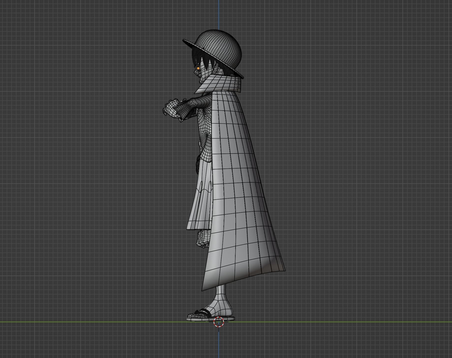 3D model Monkey D Luffy - One Piece VR / AR / low-poly | CGTrader