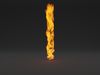Burning boards vdb 3D model animated | CGTrader