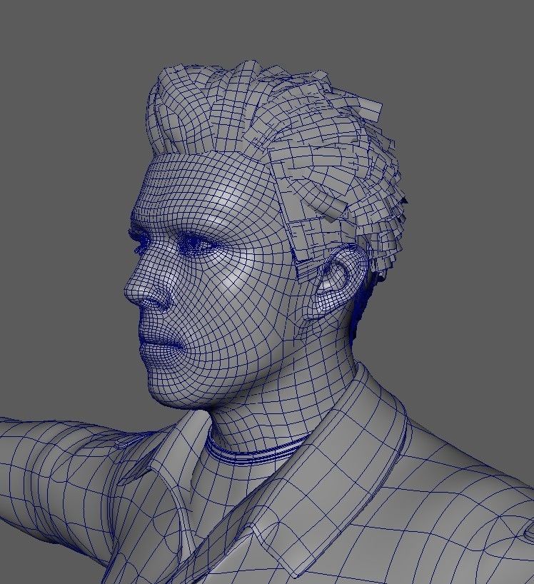 3D model Worker Character Rigged Animated VR / AR / low-poly | CGTrader