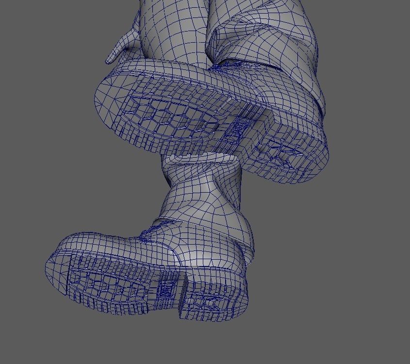 3D model Worker Character Rigged Animated VR / AR / low-poly | CGTrader