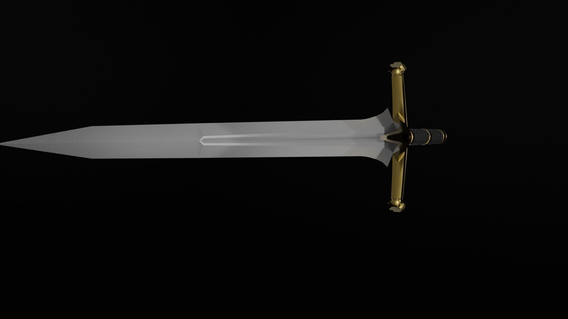 3D model Sword PBR low-poly model VR / AR / low-poly | CGTrader