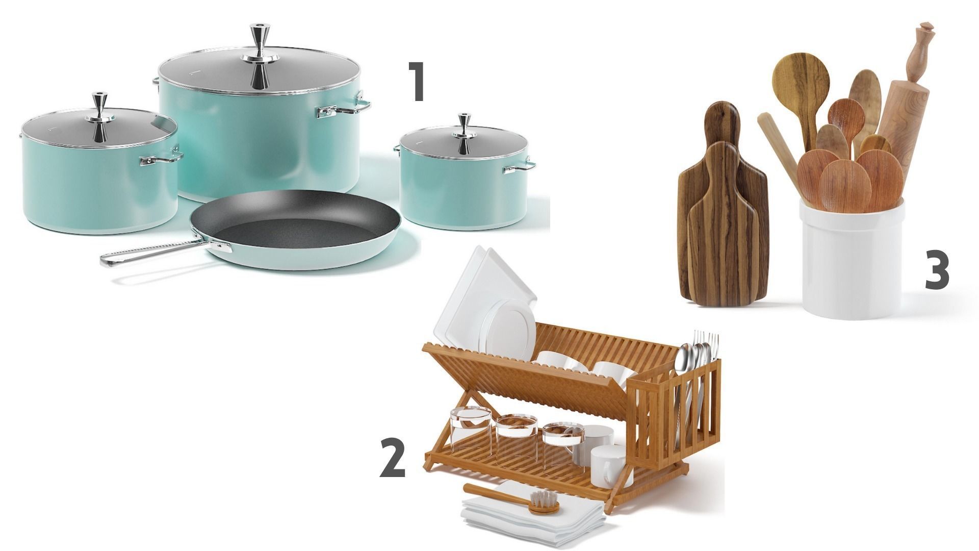 Kitchen Utensils 3d Models Collection 3D model | CGTrader