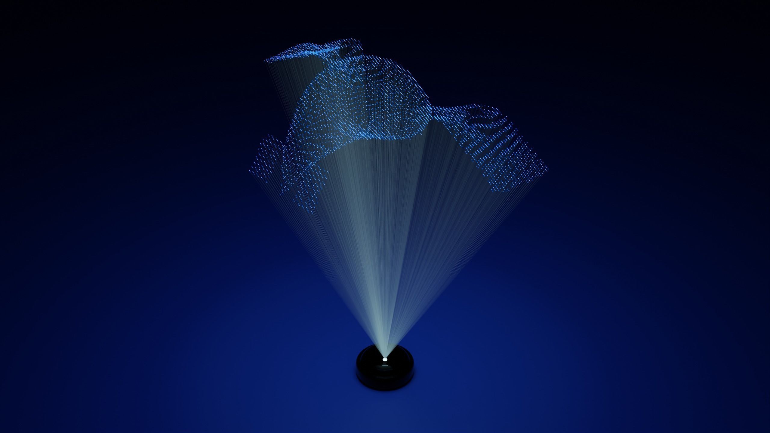 Hologram of the pokemon Kyogre 3D model animated | CGTrader