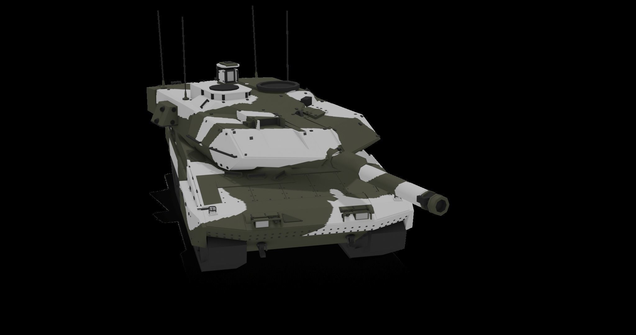 3D model STRV 122 VR / AR / low-poly | CGTrader