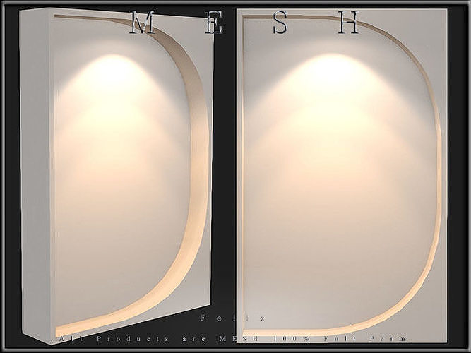 3D model Display 03 - Right and Left VR / AR / low-poly | CGTrader