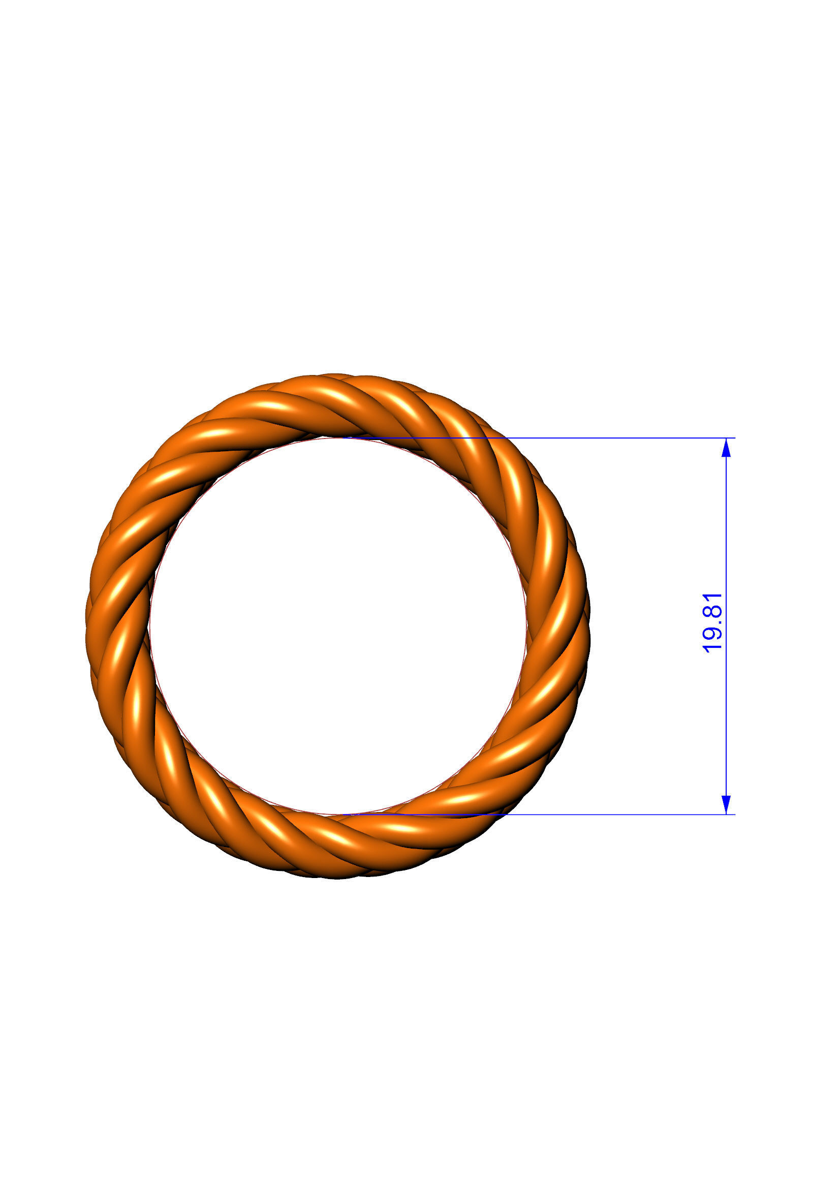 ROPE GENTS RING PLEASE LIKE OUR MODEL free 3D model 3D printable | CGTrader