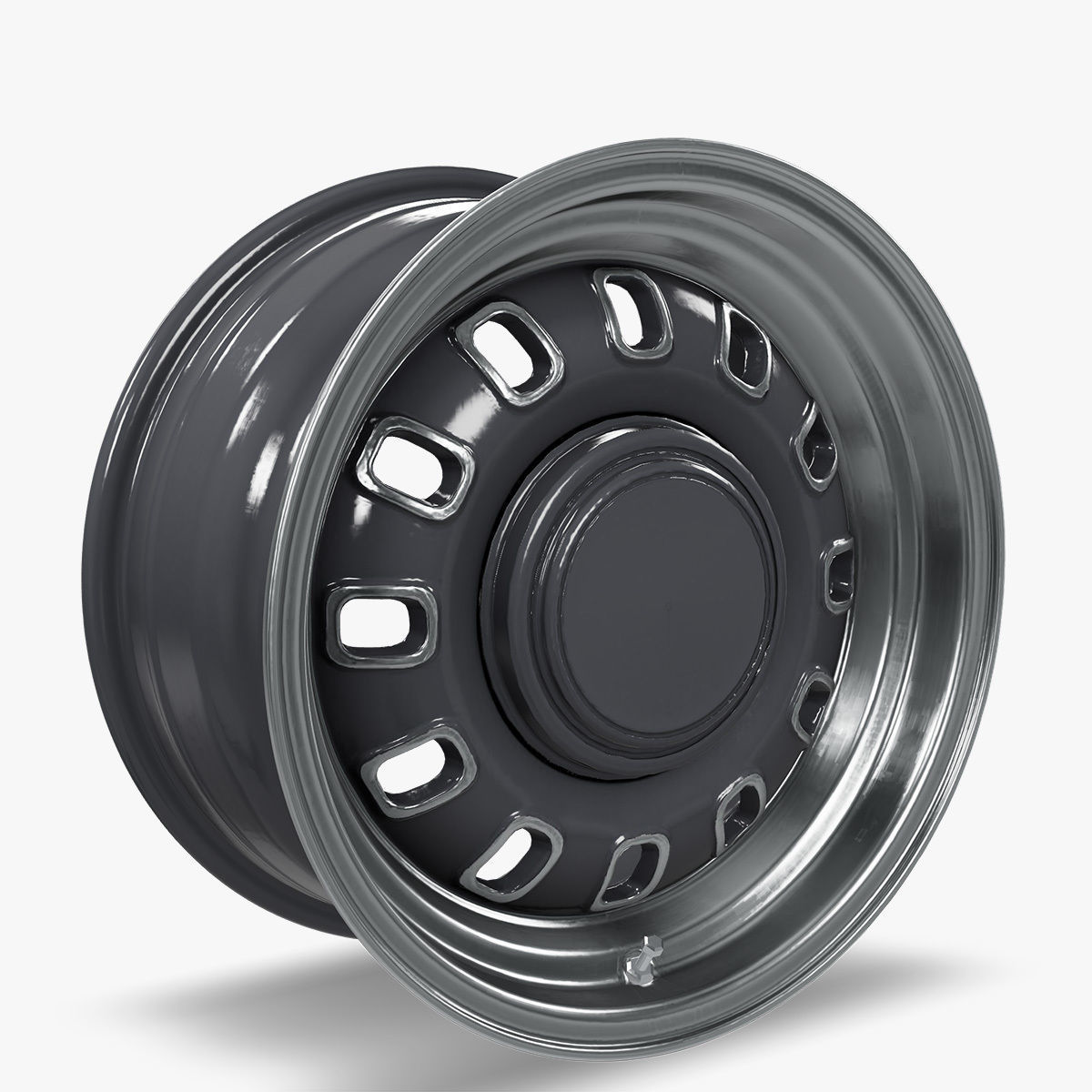 Legendary Wheel Co GT8 Wheel Charcoal 3D model | CGTrader