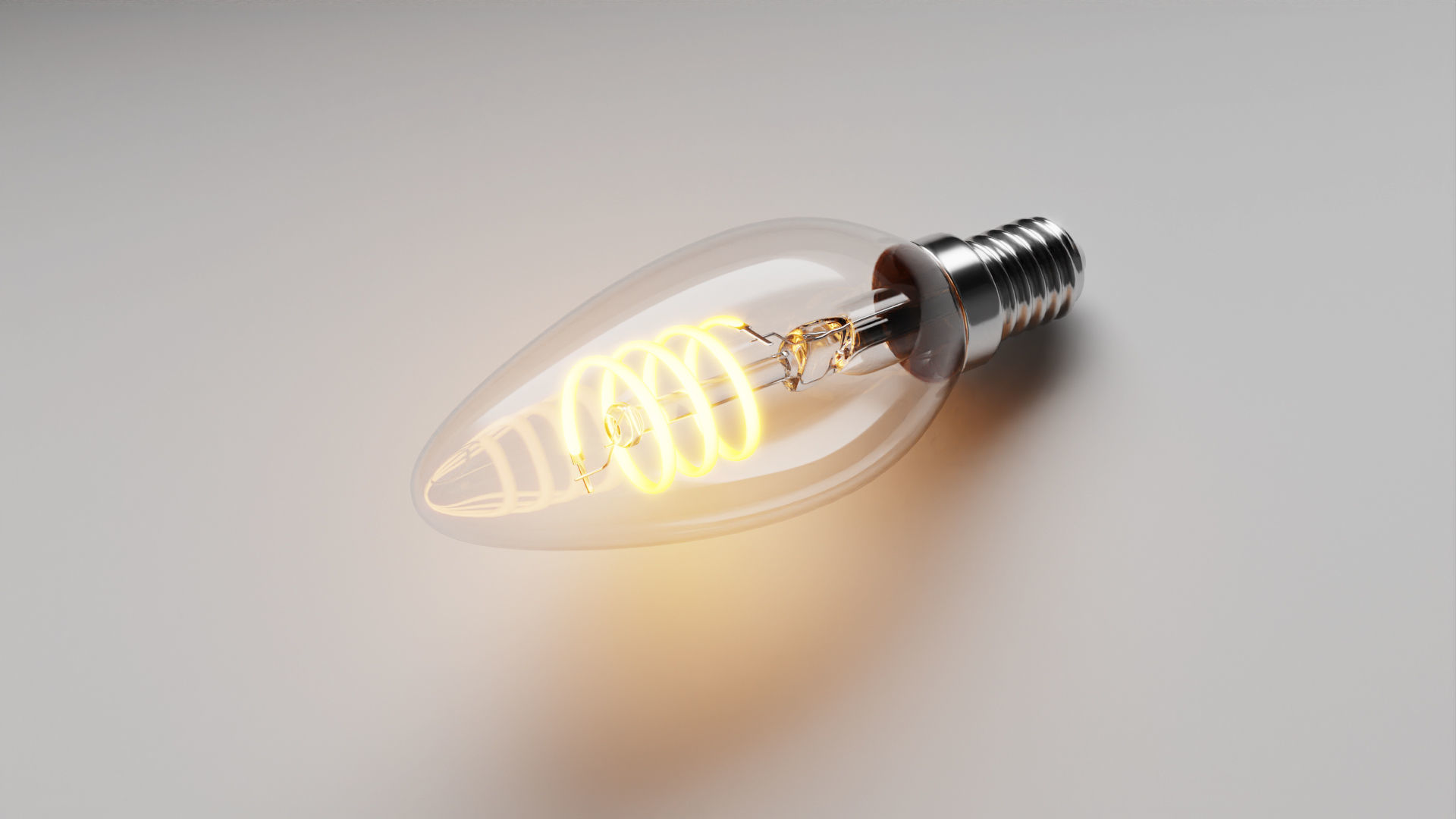 LED Filament Bulb 3D model | CGTrader