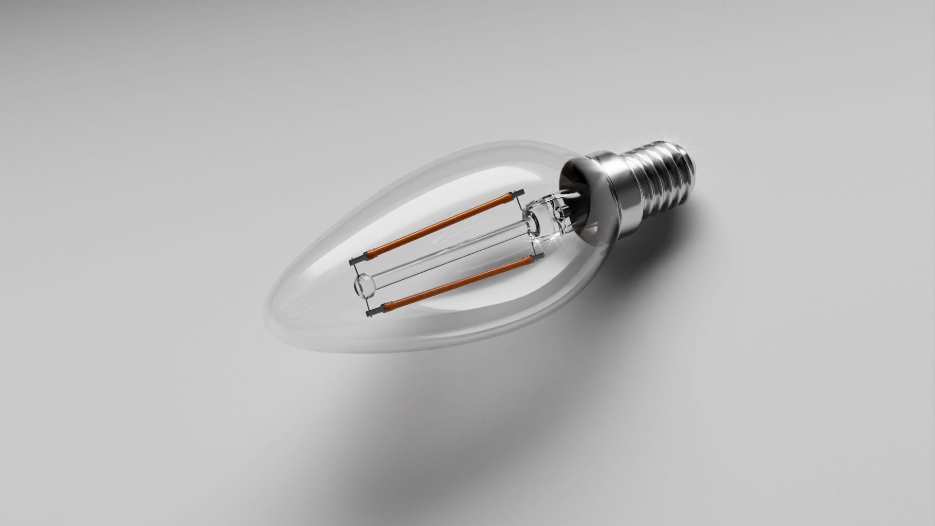 LED Filament Bulb 3D model | CGTrader