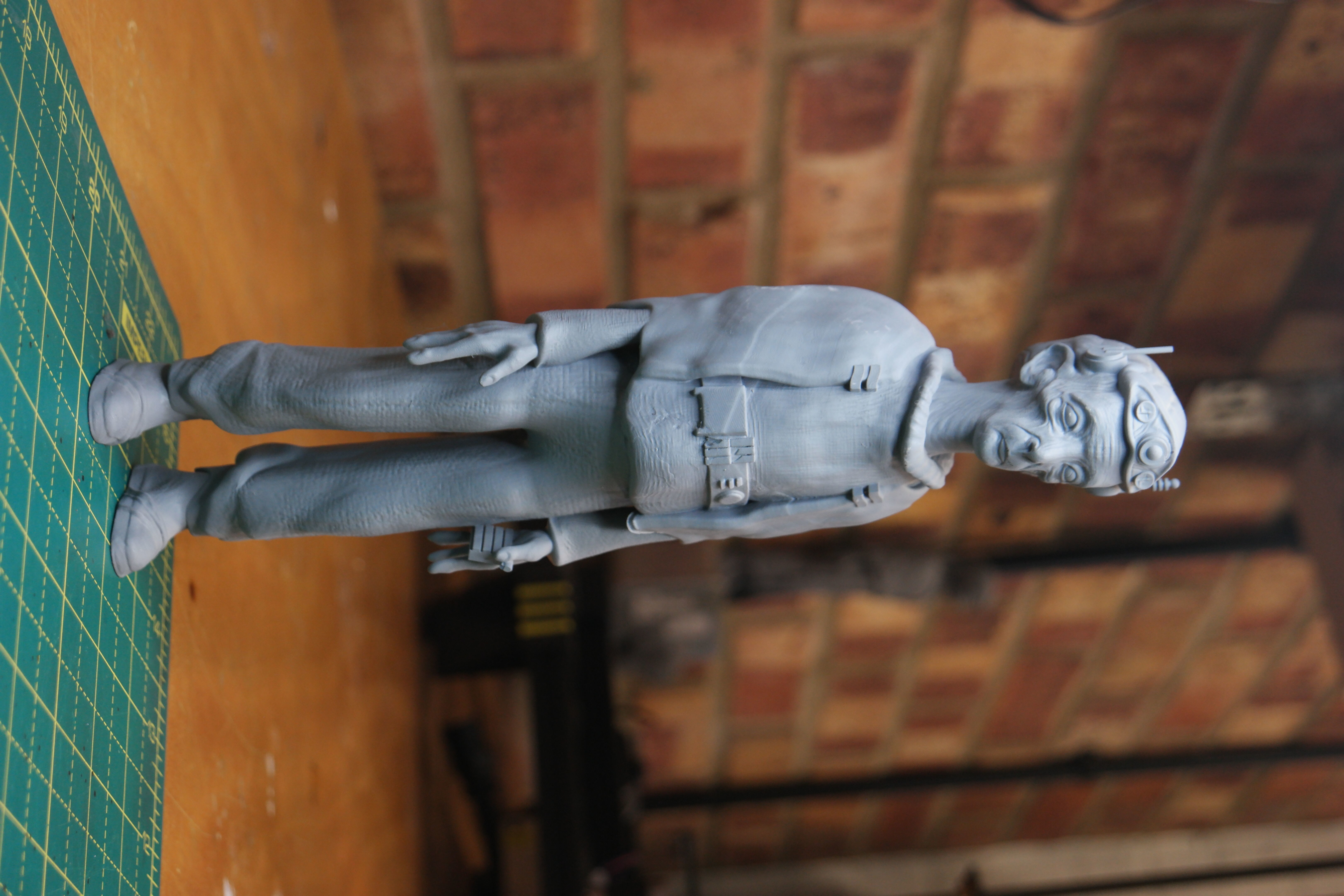 Full Body Sci Fi Creature 3D model 3D printable | CGTrader