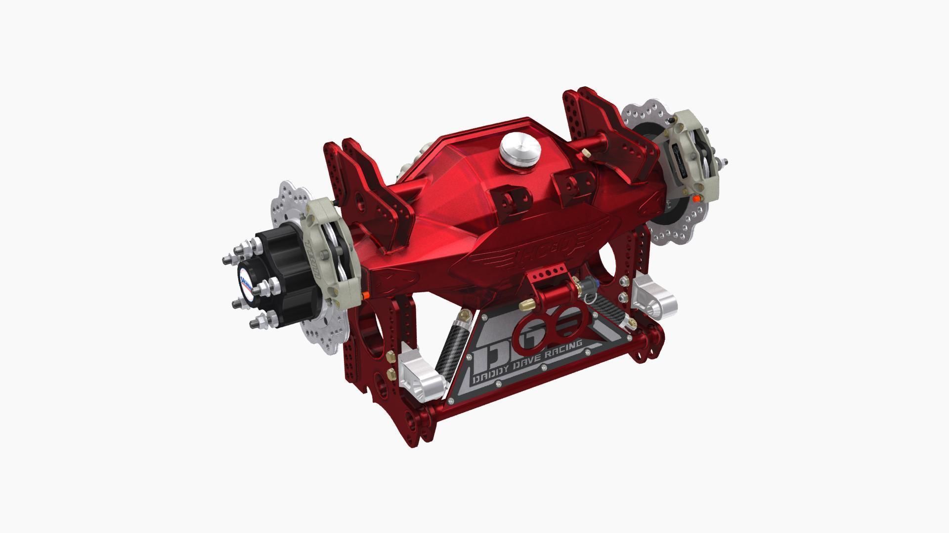 3D model HCD Daddy Dave rear end VR / AR / low-poly | CGTrader