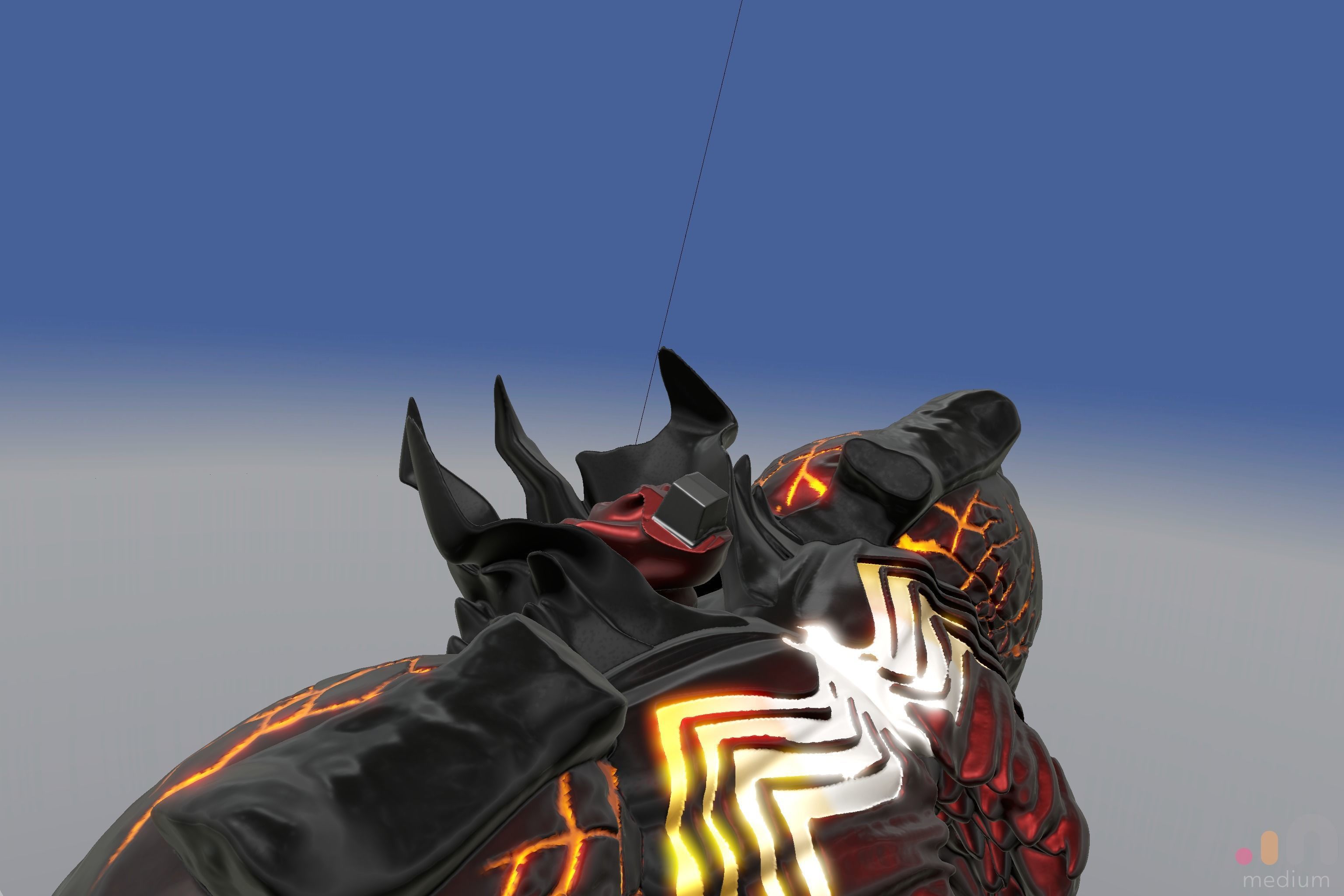 Dark Carnage Fanart Figure 3D model 3D printable | CGTrader