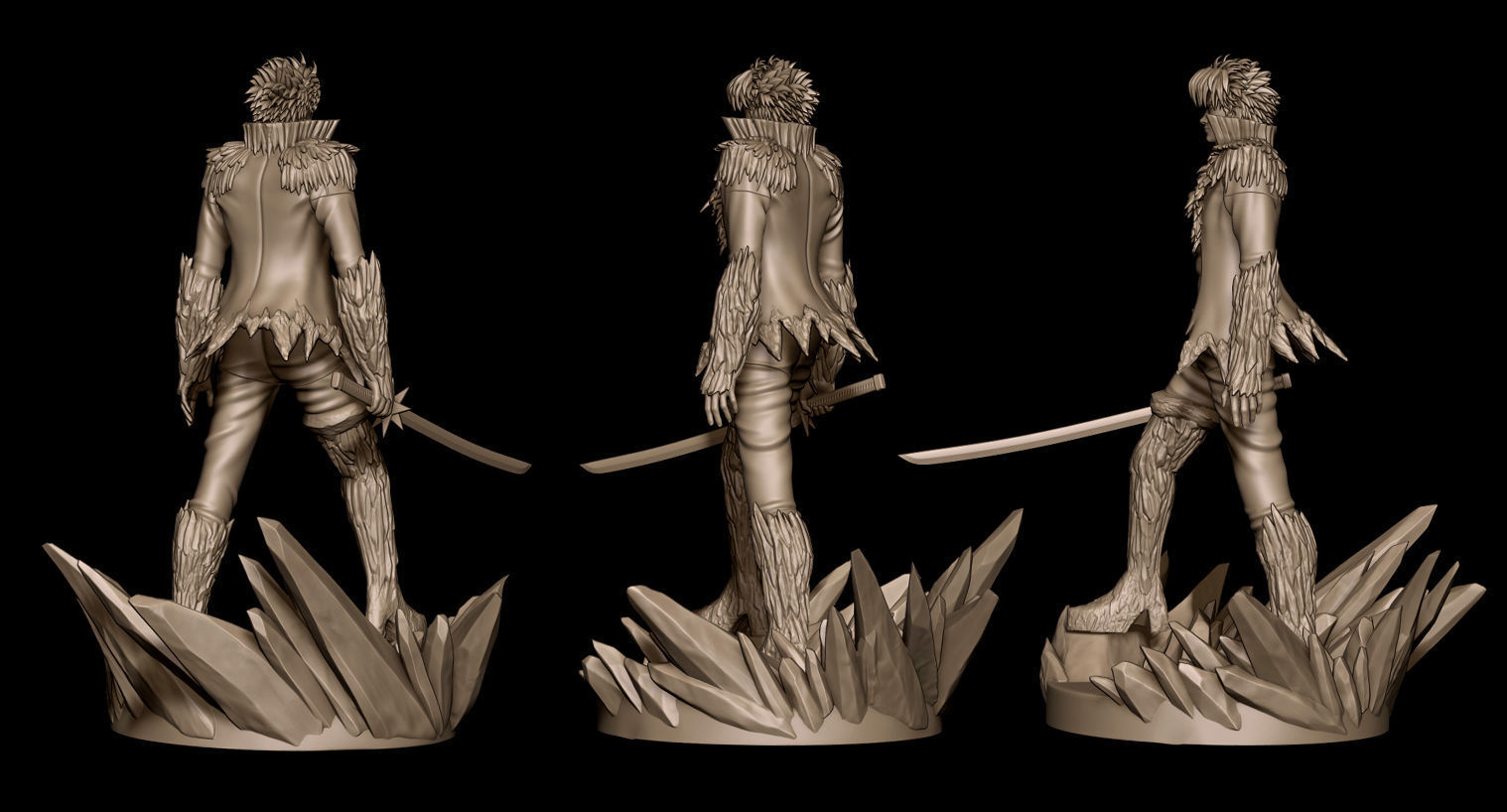Toshiro True Bankai fanart 3D model 3D printable | CGTrader