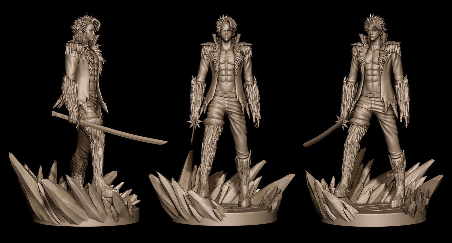 Toshiro True Bankai fanart 3D model 3D printable | CGTrader