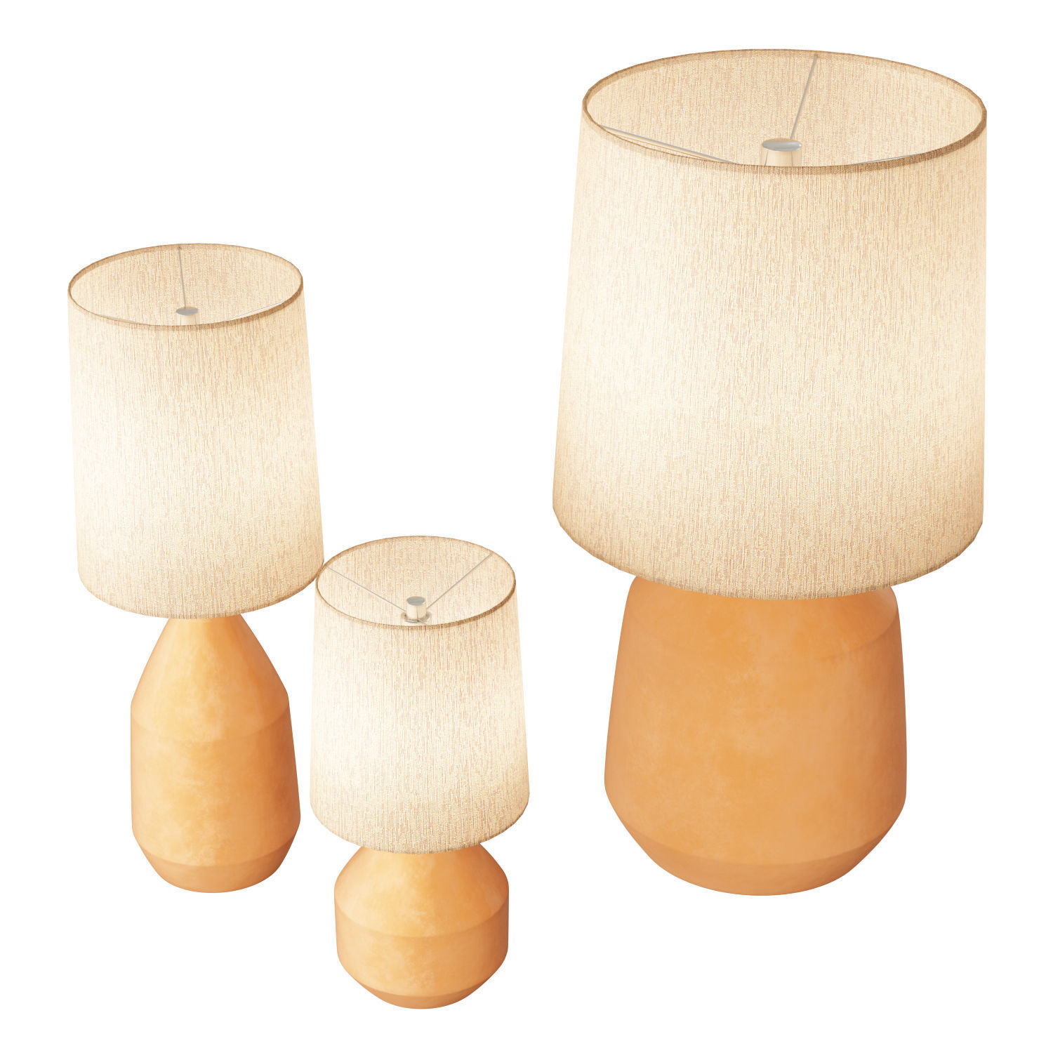 Brynn Table Lamps 3D model | CGTrader