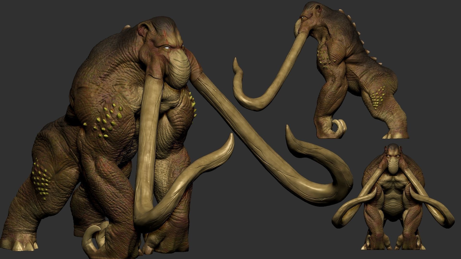 Behemoth 3D model 3D printable | CGTrader