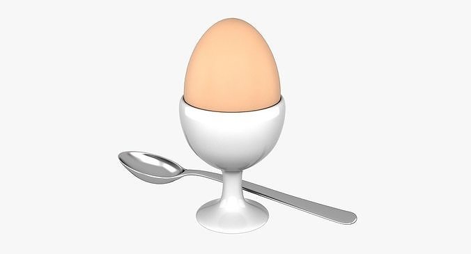 Realistic Egg 3D model | CGTrader