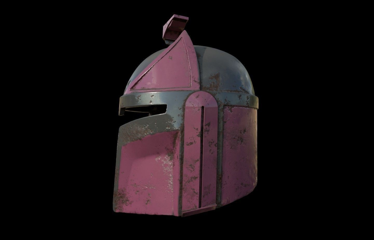 Mandalorian Modern Lothal Helmet 3d digital download 3D model 3D ...