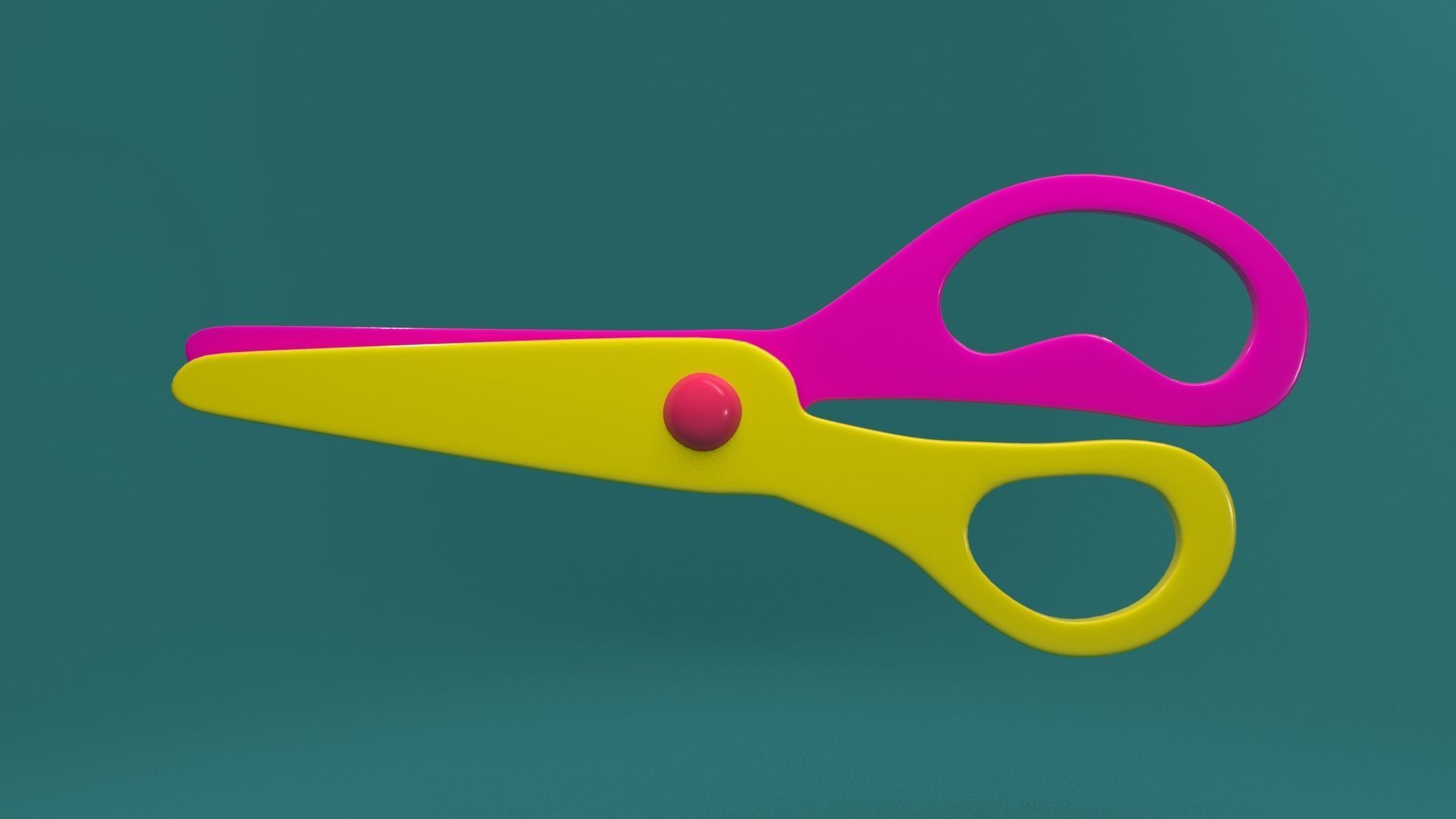 Cartoon Scissor free VR / AR / low-poly 3D model | CGTrader