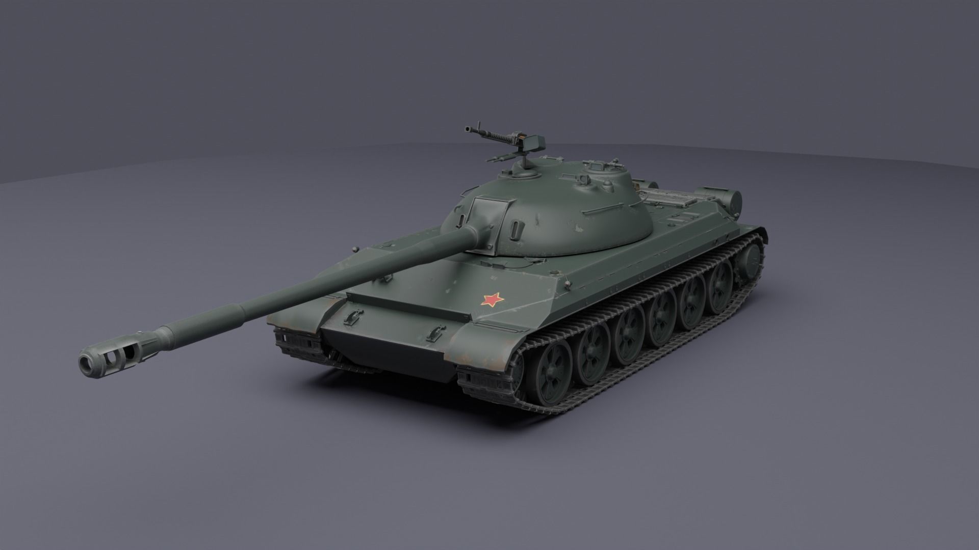 WZ-113 chinese heavy tank 3D model | CGTrader