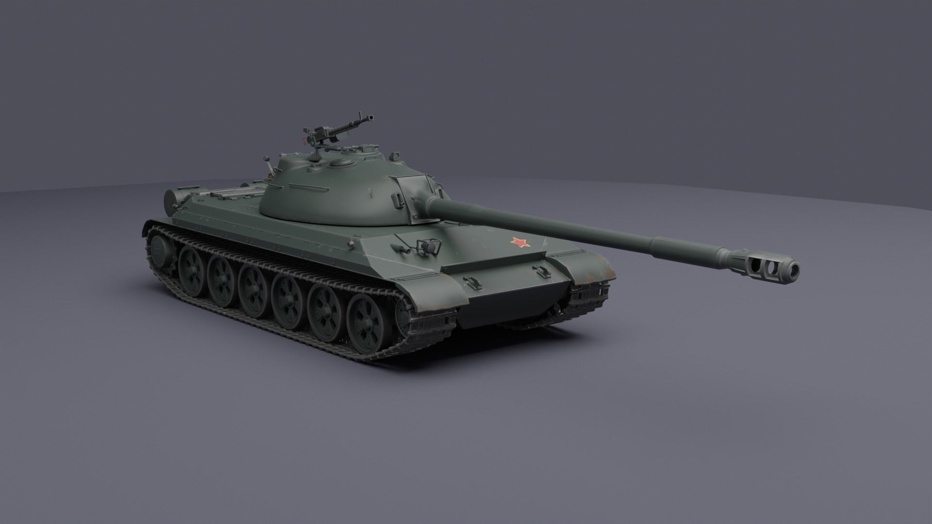WZ-113 chinese heavy tank 3D model | CGTrader