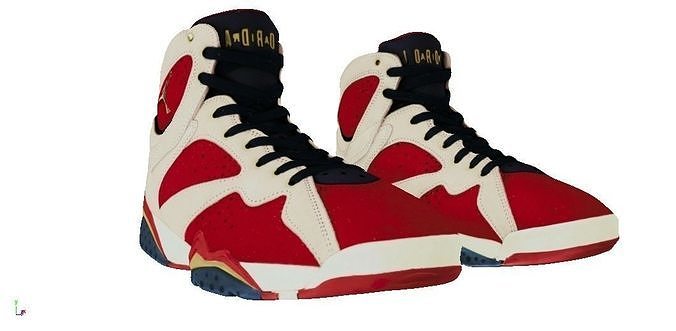 Trophy room x Nike Air Jordan 7 3D model | CGTrader