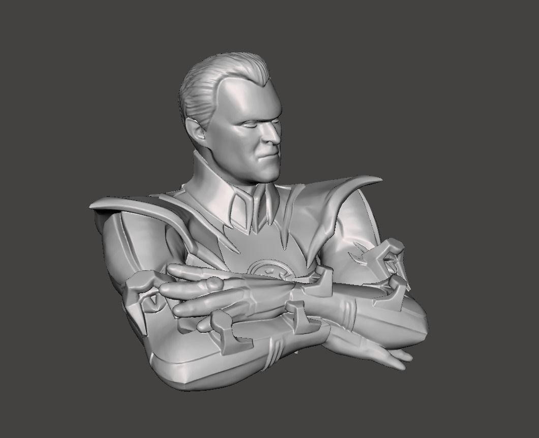collection of 6 miniature character Bust 3D model 3D printable | CGTrader